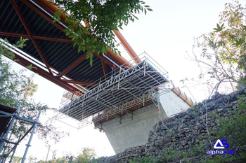 Mobile Under Bridge Scaffolding | Mobile Scaffolding Below Bridge
